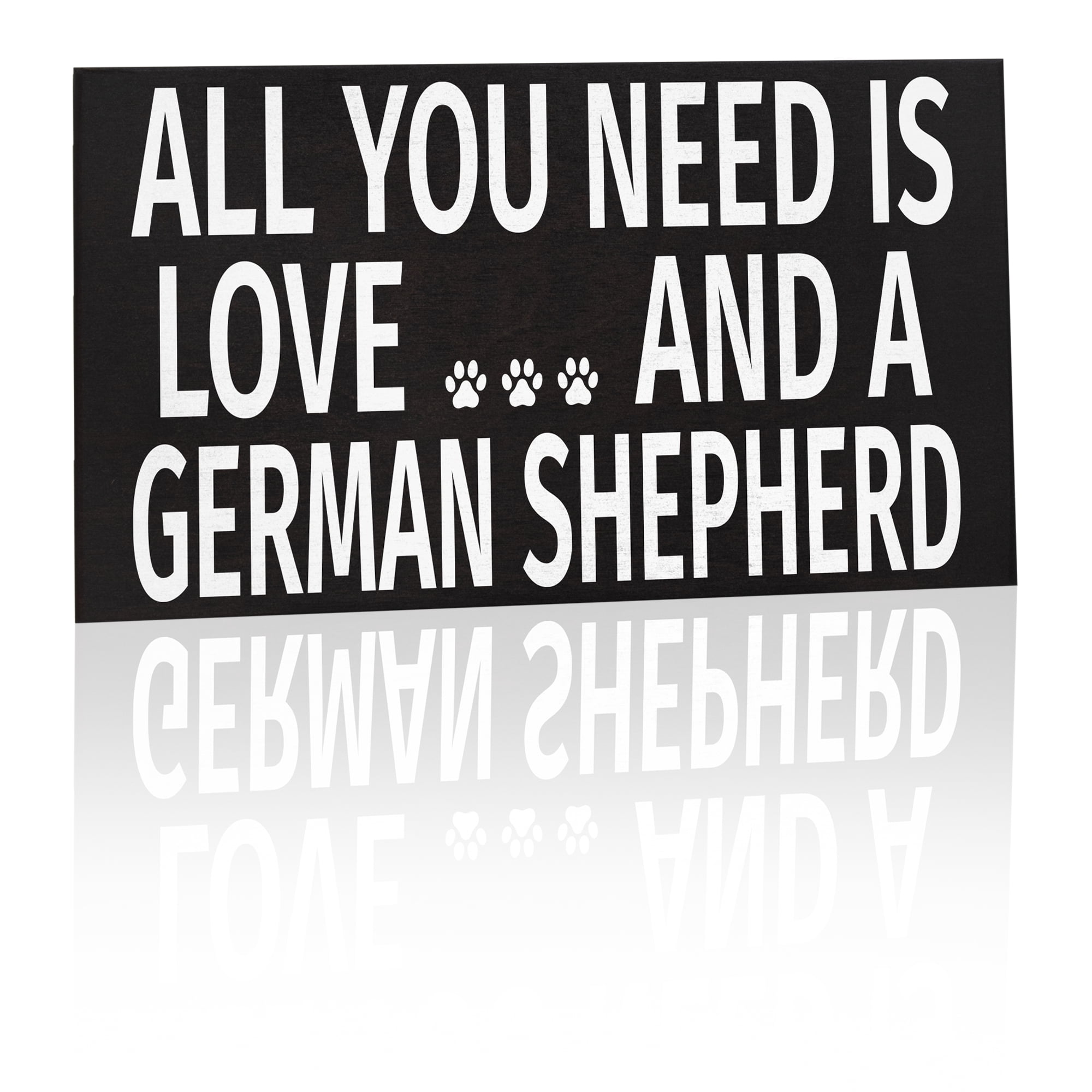 JennyGems - My Best Friend is a German Shepherd - Wooden Stand Up Box ...