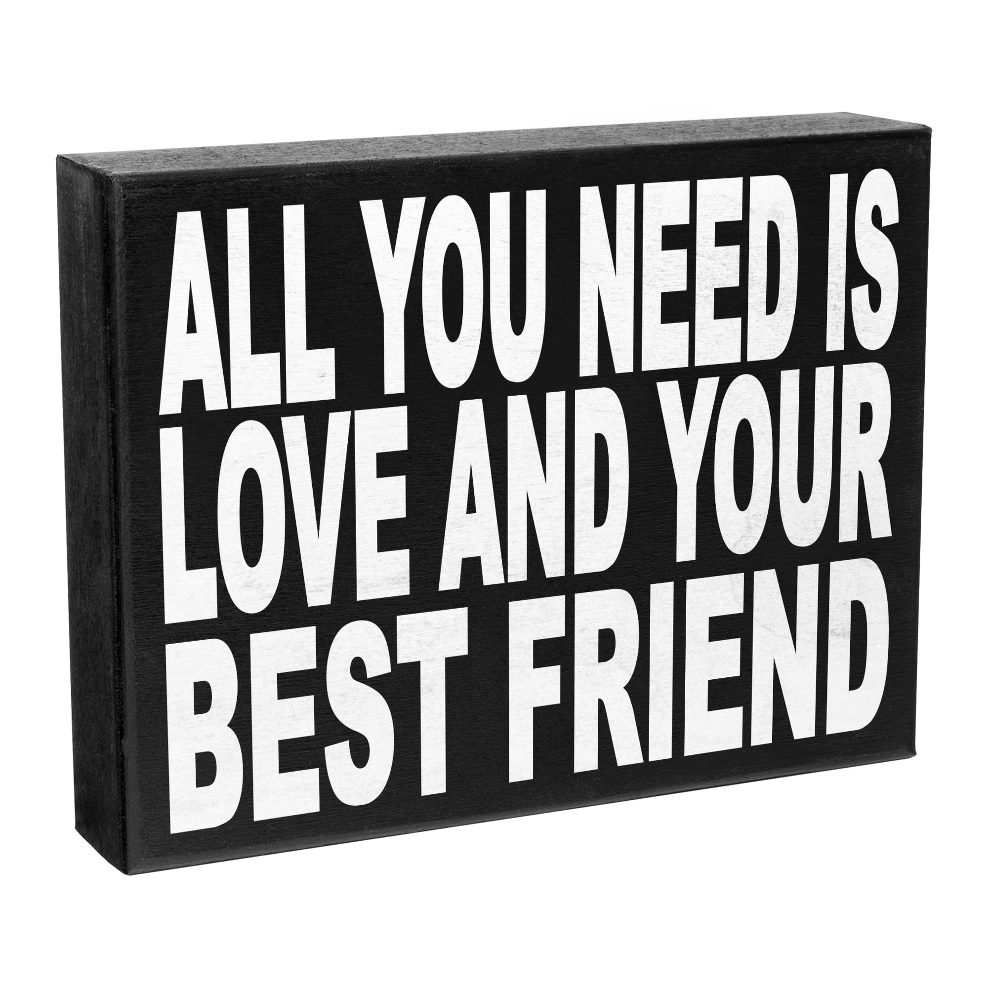JennyGems Best Friend Sign, All You Need is Love and Your Best Friend ...