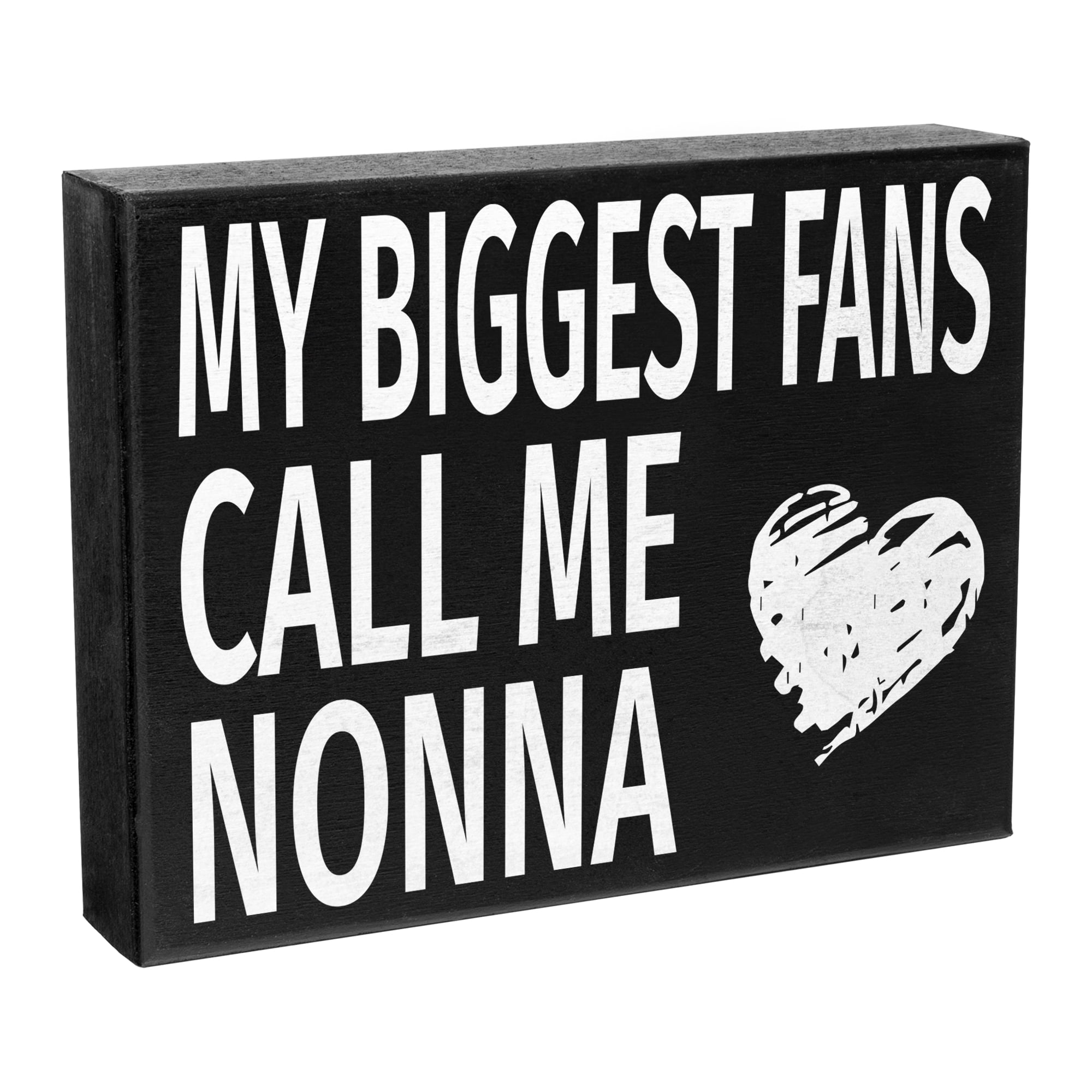 JennyGems My Biggest Fans Call Me Nonna Sign Wood Sign, Gifts for Nonna ...