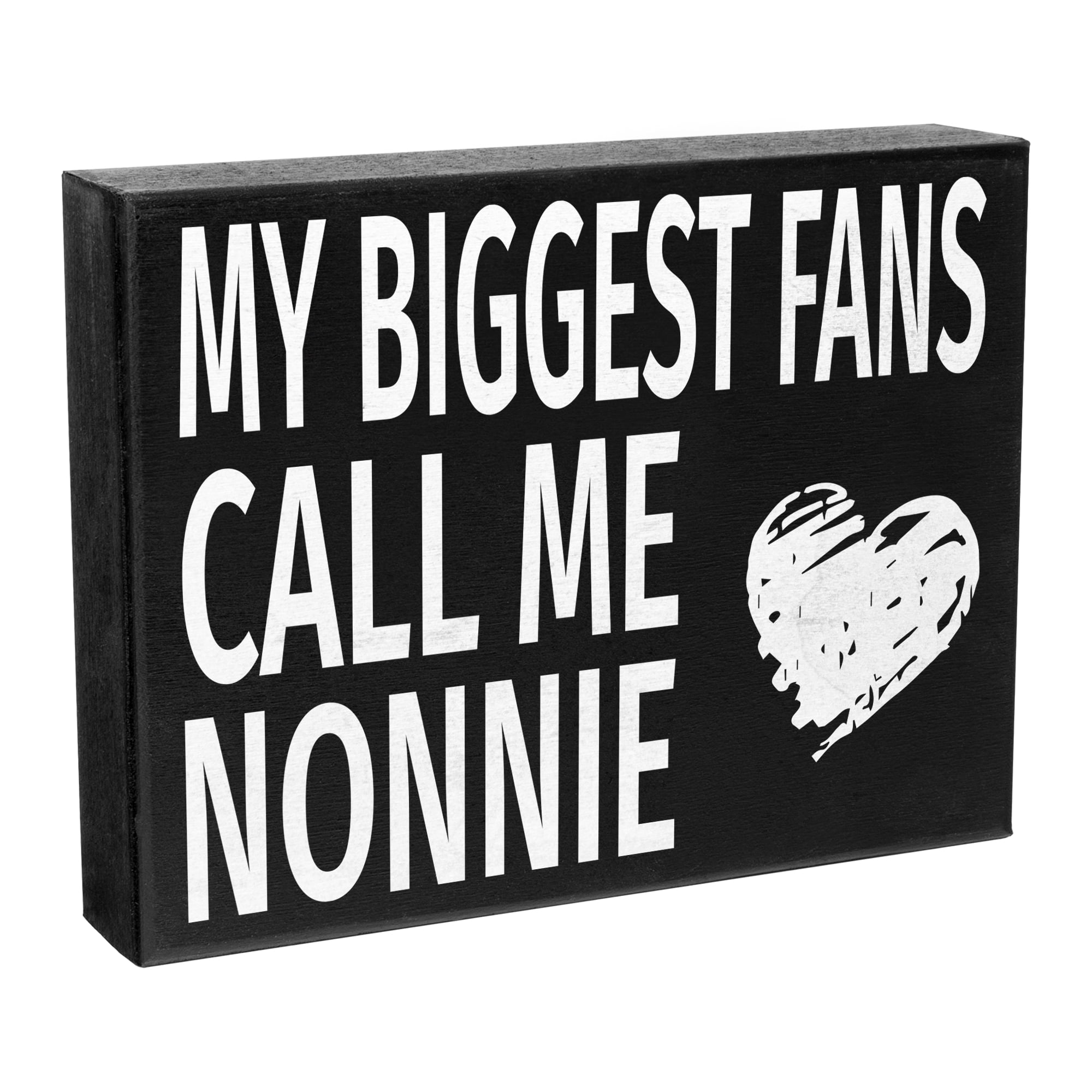 My Biggest Fans Call Me Nonnie Sign, Gifts for Nonnie, Nonnie Decor ...