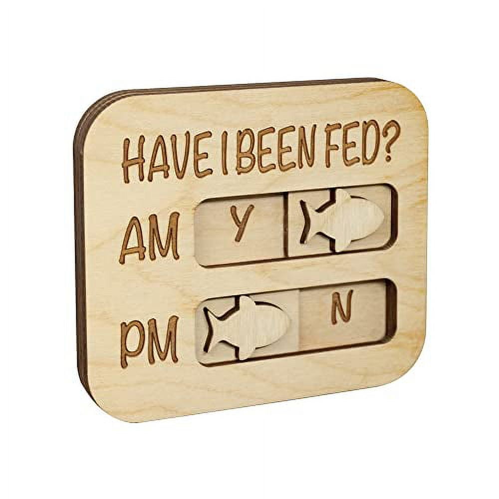 JennyGems Cat Feeding Reminder Magnet, Have I Been Fed, Cat Feeding ...