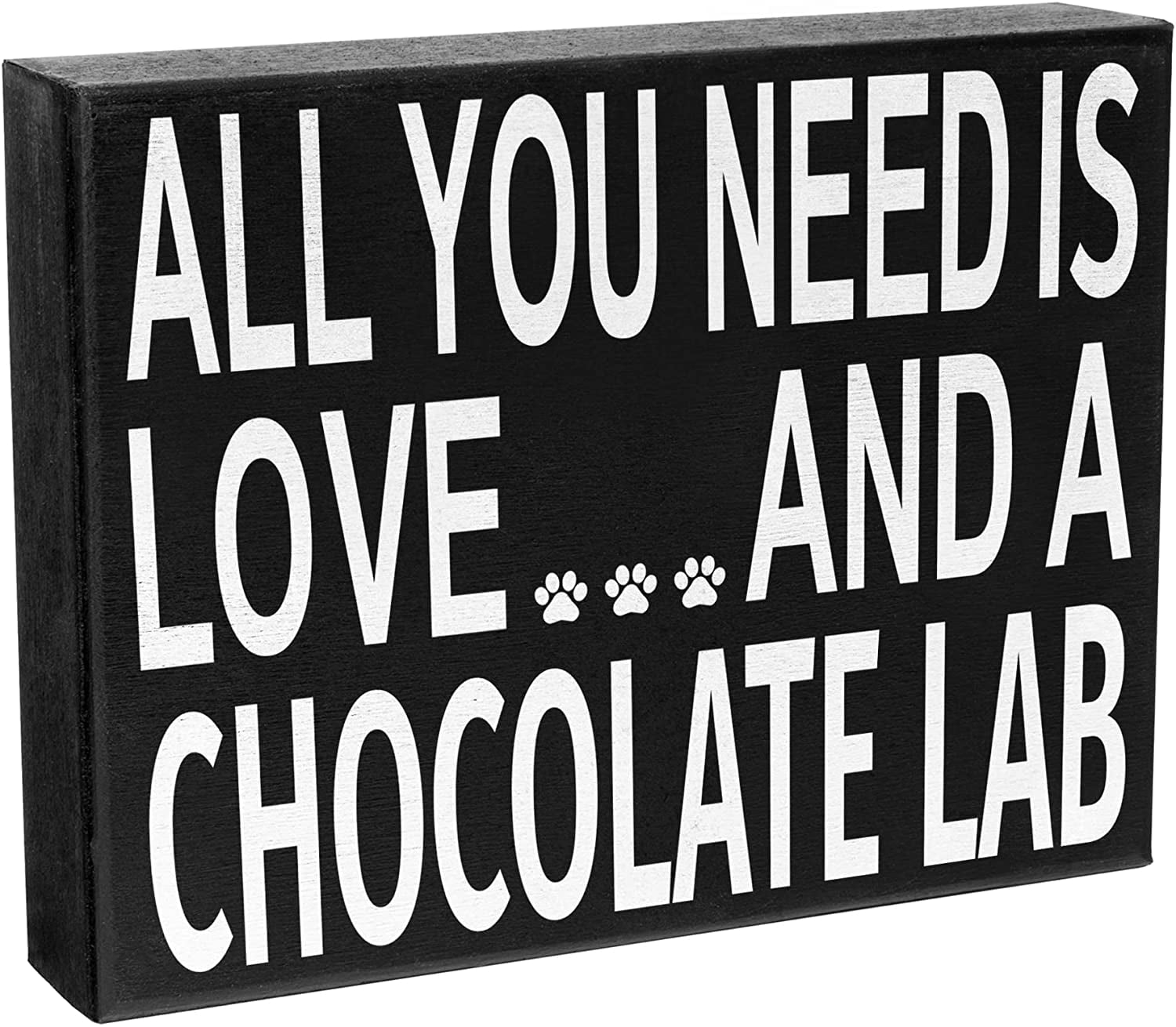 JennyGems Chocolate Lab Gifts, All You Need Is Love and a Chocolate Lab ...