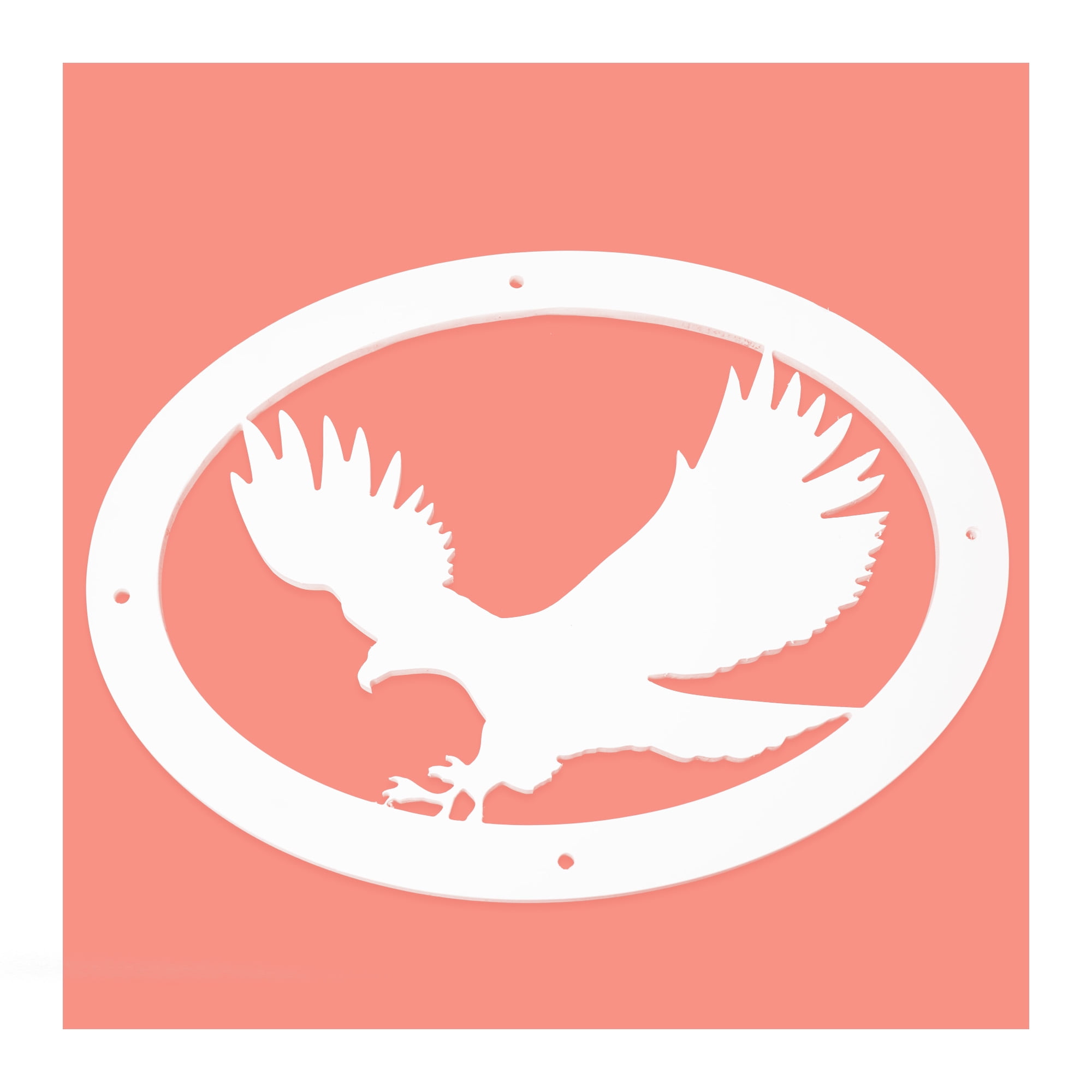 JennyGems Eagle House Sign, Patriotic Decor, Indoor or Outdoor PVC ...