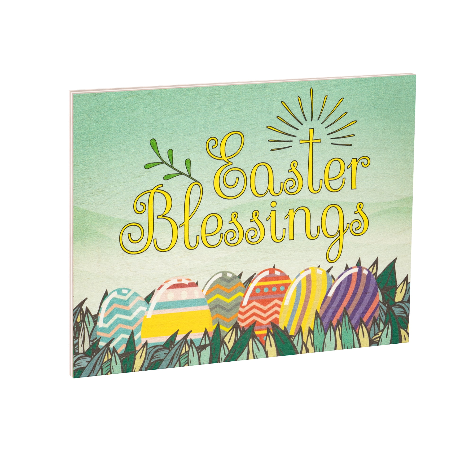 JennyGems Easter Decorations, Easter Blessings Sign, Farmhouse Easter ...