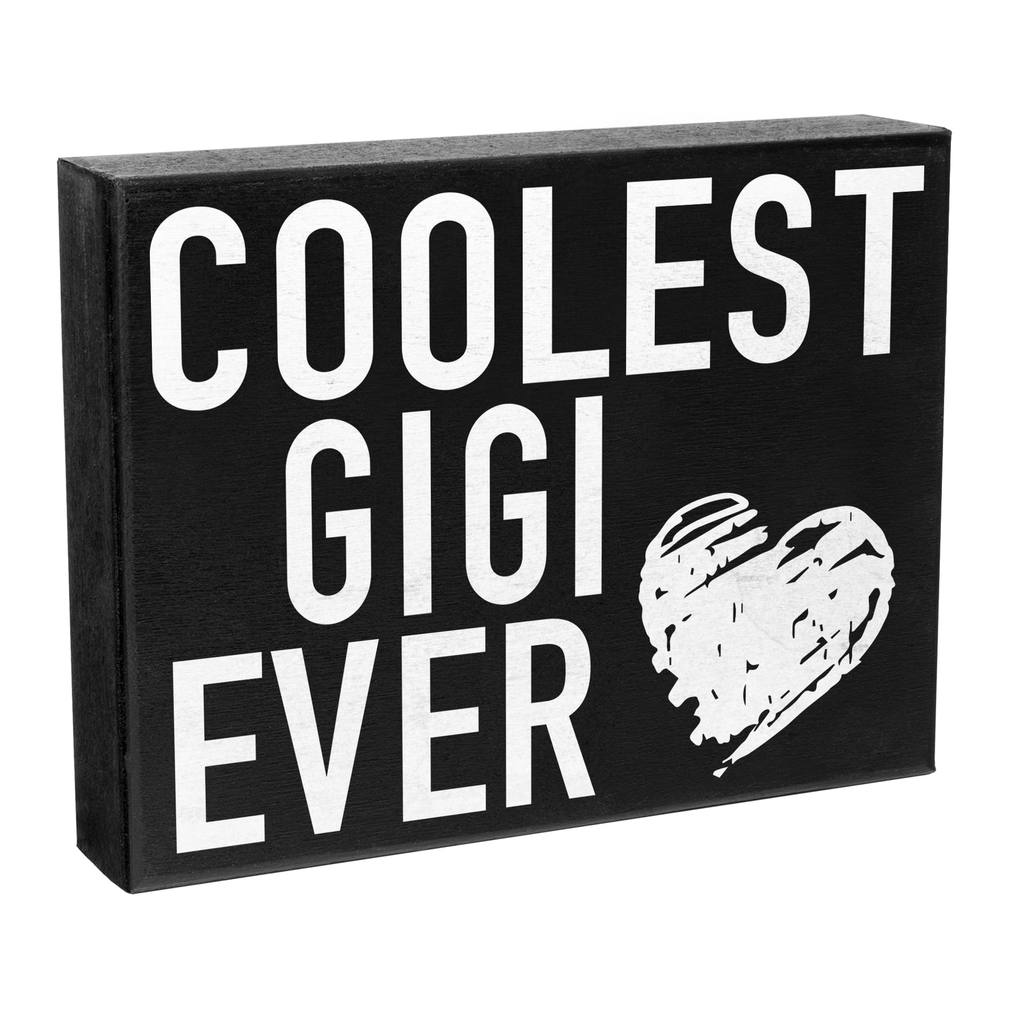 Gigi Gift From Granddaughter Grandson, Coolest Gigi Ever Wooden Sign ...