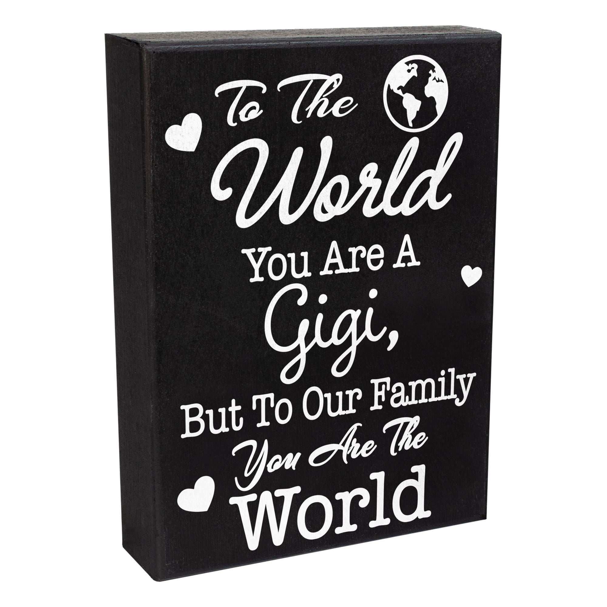 JennyGems Gigi Gifts, To the World You Are a Gigi Sign, Gifts for Gigi ...