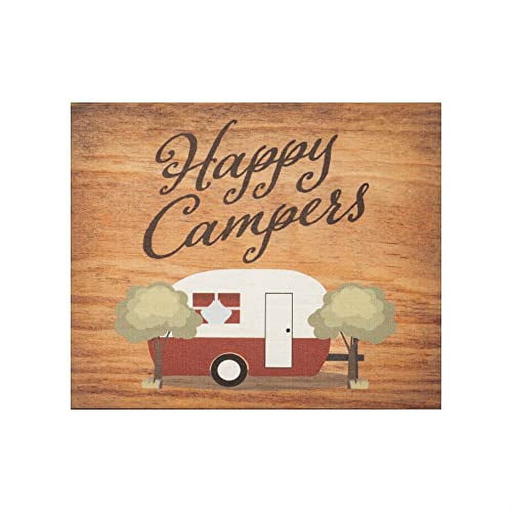 JennyGems Happy Camper Gifts for Women, Camping Adventure Campsite ...