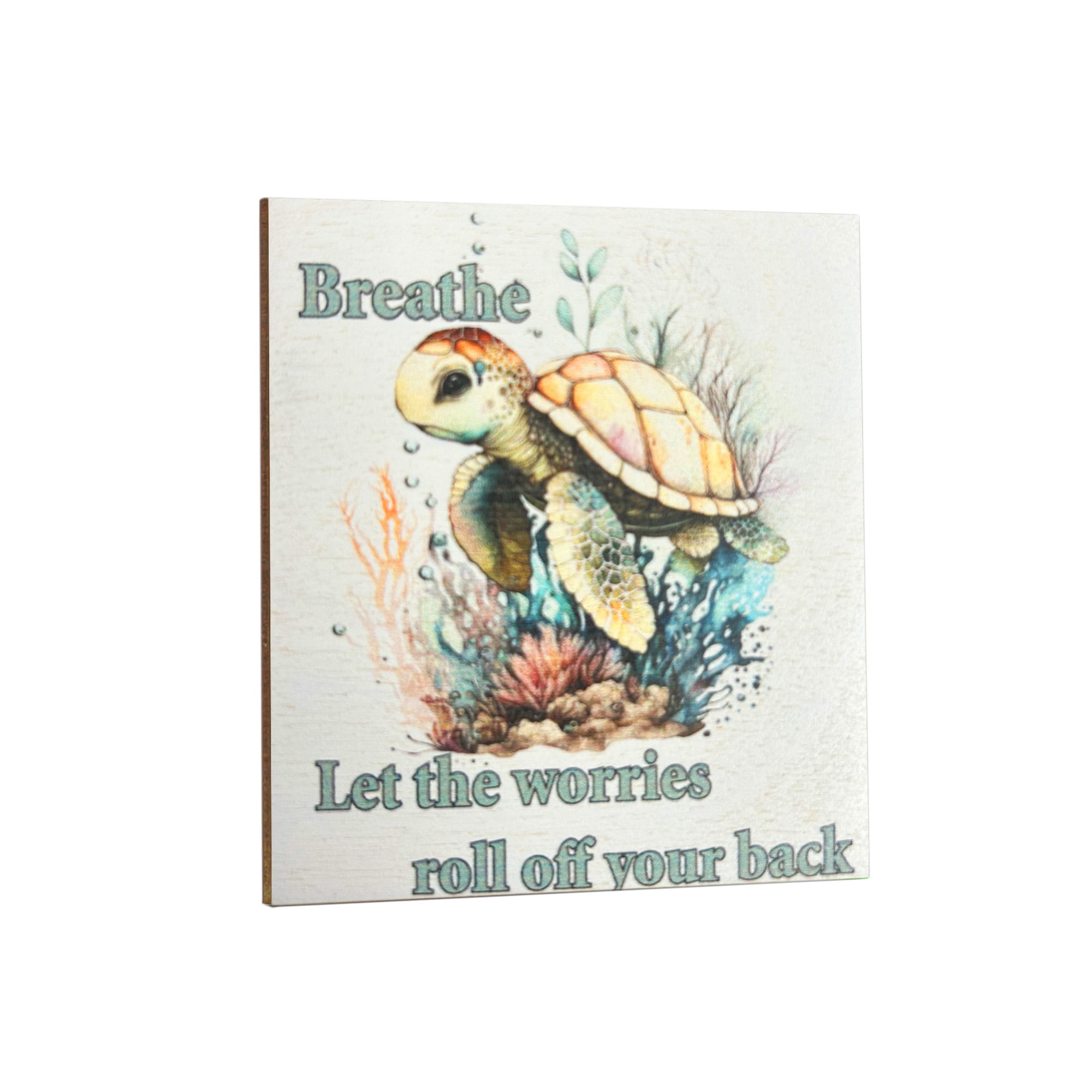 JennyGems Let The Worries Roll Off Your Back Inspirational Fridge ...