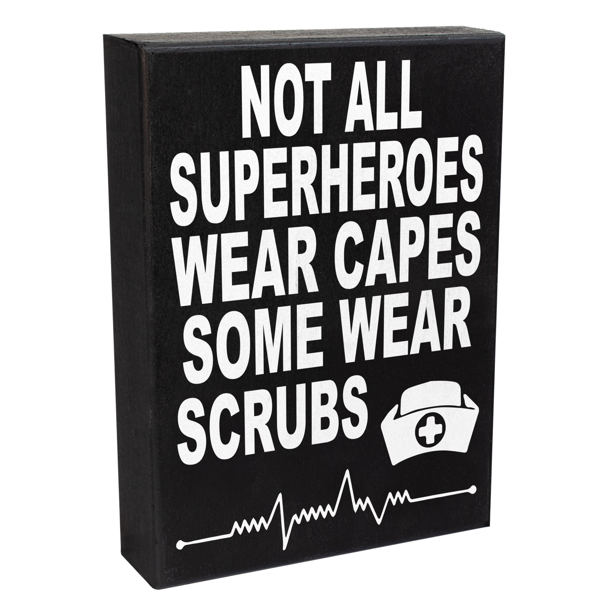 JennyGems Nurse Gifts, Nurse Appreciation, Not All SuperHeroes Wear ...