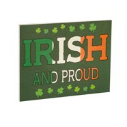 Rustic Ireland Sign - Luck of the Irish - Irish Wooden Plaque 7in x 7in ...