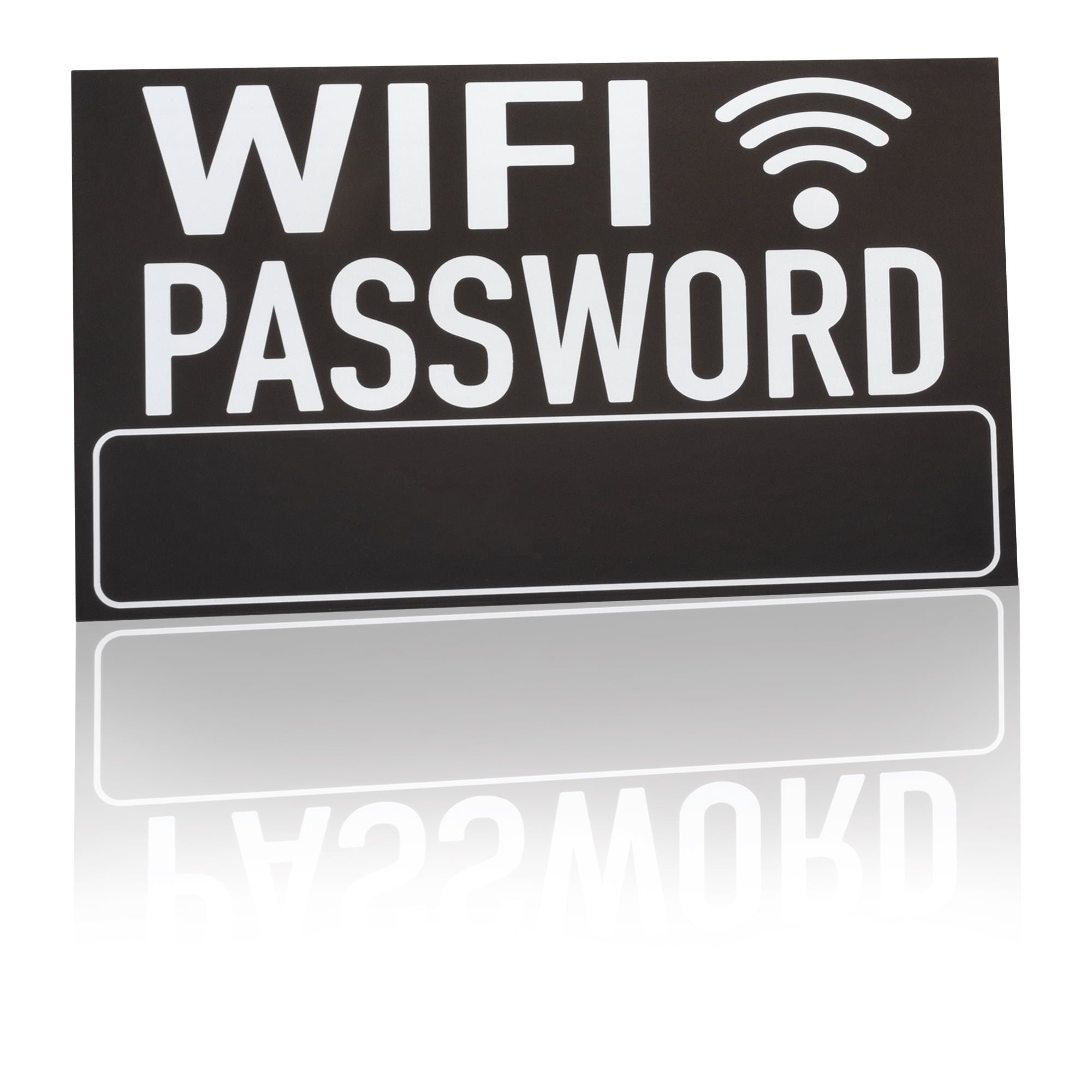 JennyGems WIFI Password Wood Sign for Home and Business, Chalkboard ...