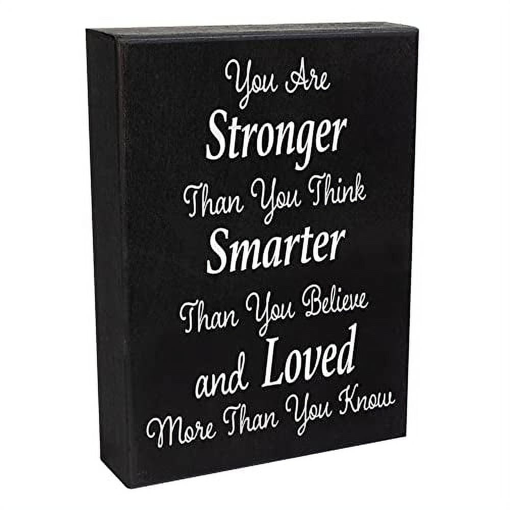 JennyGems You Are Stronger Than You Think Sign Wooden Sign ...