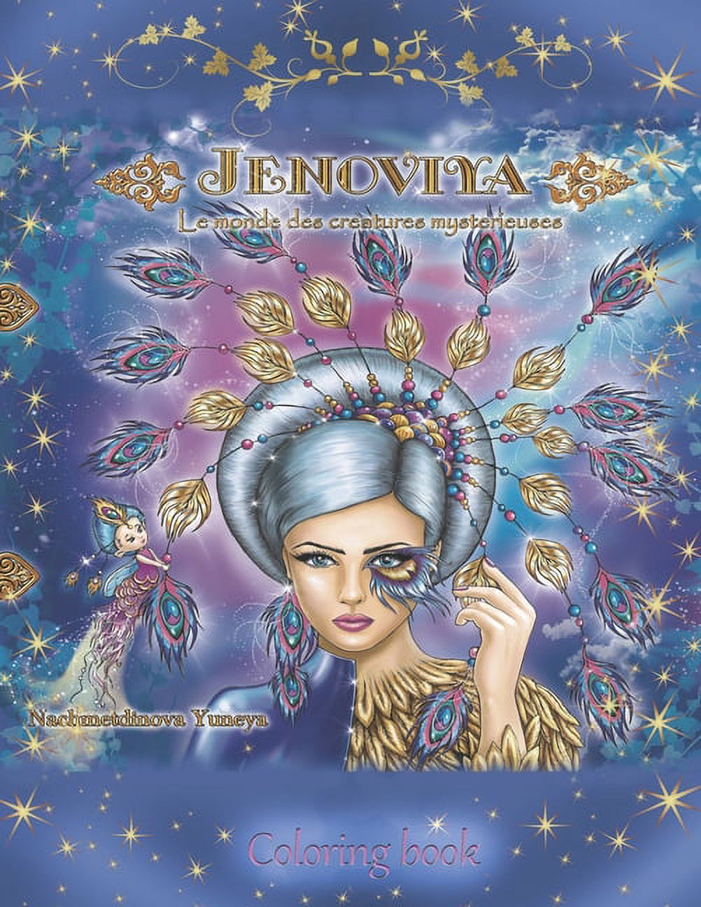 "Jenoviya": Le monde des cr?atures myst?rieuses: Coloring book ...