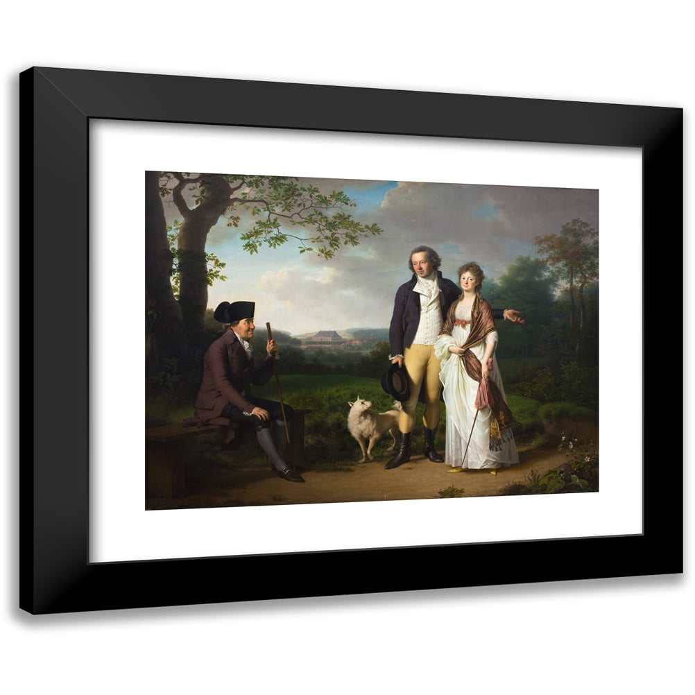 Jens Juel 18x14 Black Modern Framed Museum Art Print Titled - Niels ...