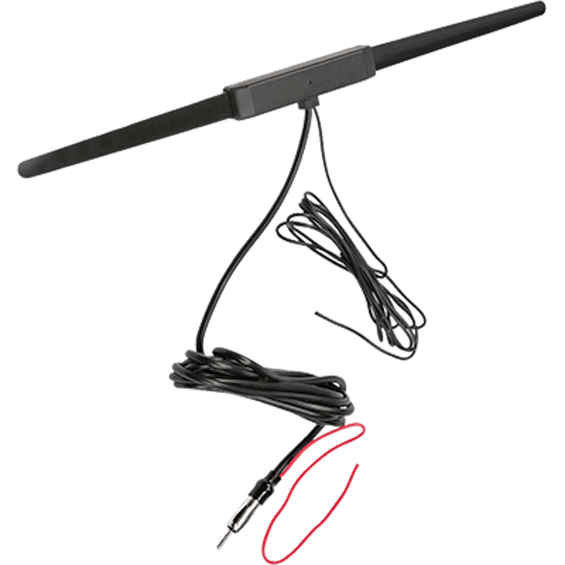 Jensen AN150SR AM/FM Antenna, Amplified Glass Mount - Walmart.com