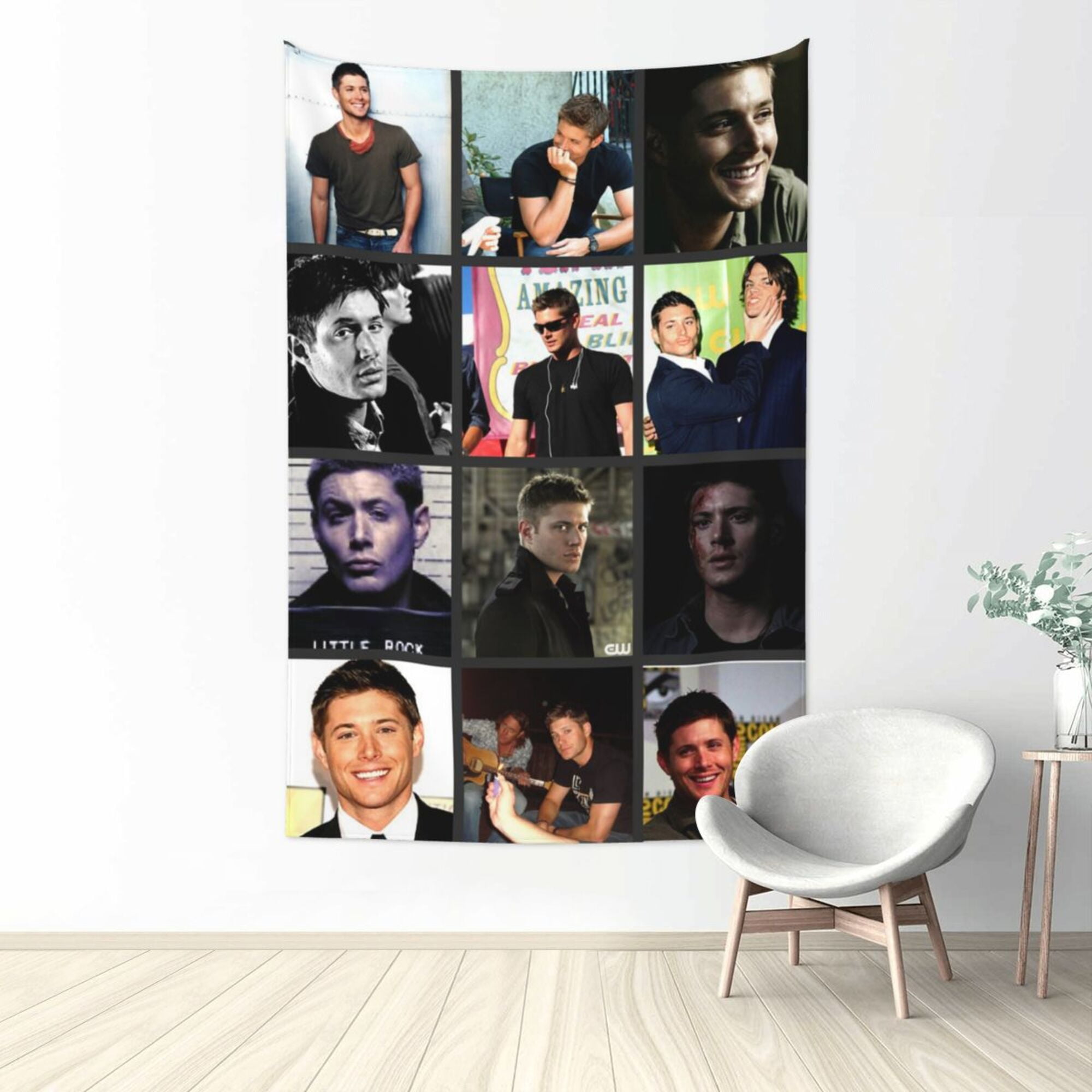 Jensen Ackles Tapestry Poster Printing Wall Hanging Tapestries Wall Art ...