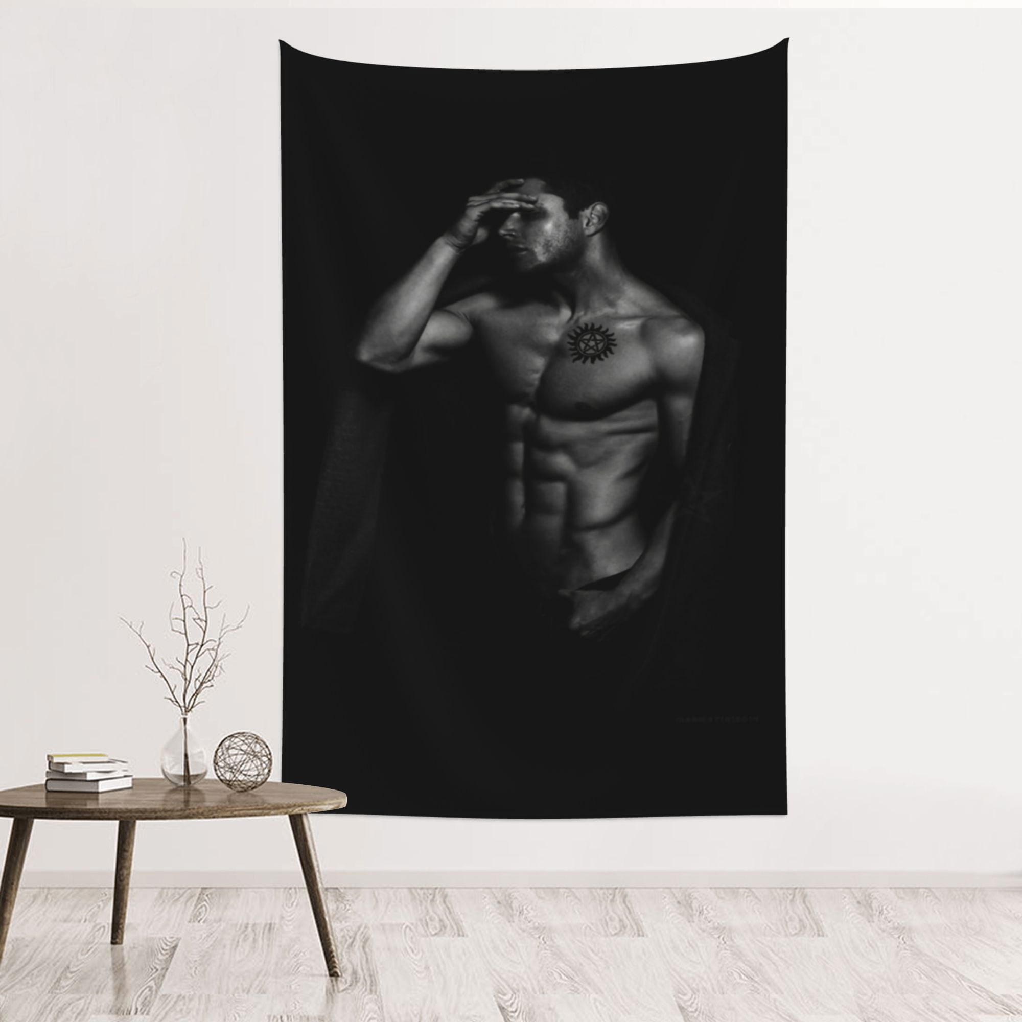 Jensen Ackles Tapestry for Men, Boys Bedroom Living Room Dorm Wall ...