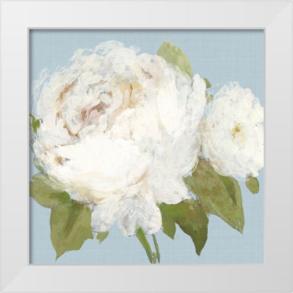Jensen, Asia 12x12 White Modern Wood Framed Museum Art Print Titled ...