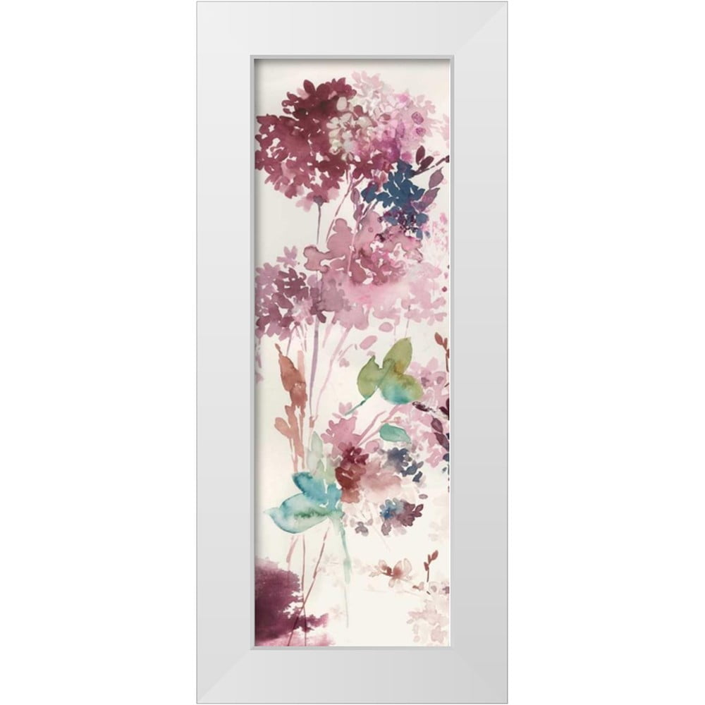 Jensen, Asia 13x32 White Modern Wood Framed Museum Art Print Titled ...