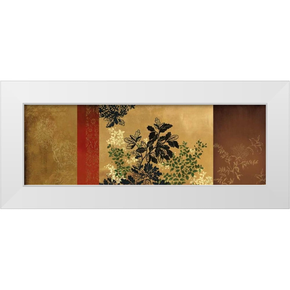 Jensen, Asia 18x9 White Modern Wood Framed Museum Art Print Titled ...