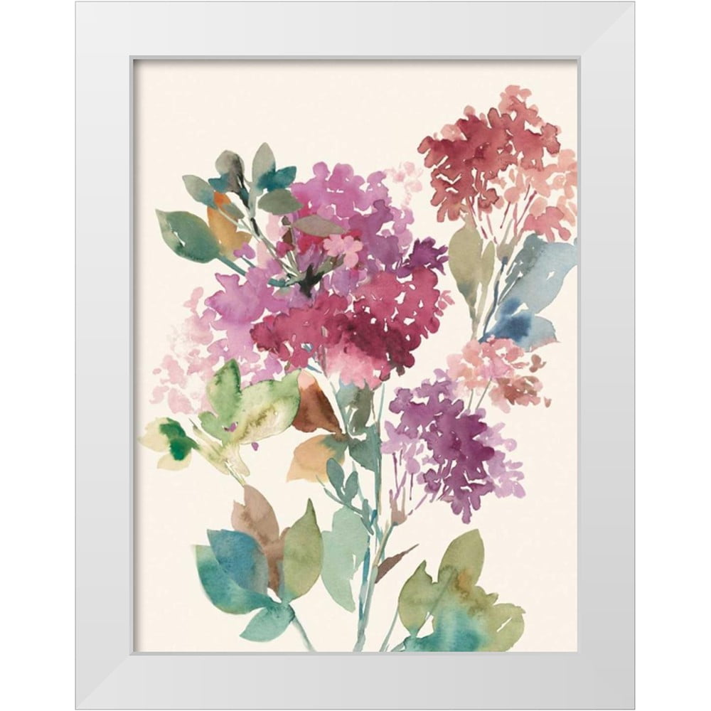 Jensen, Asia 19x24 White Modern Wood Framed Museum Art Print Titled ...