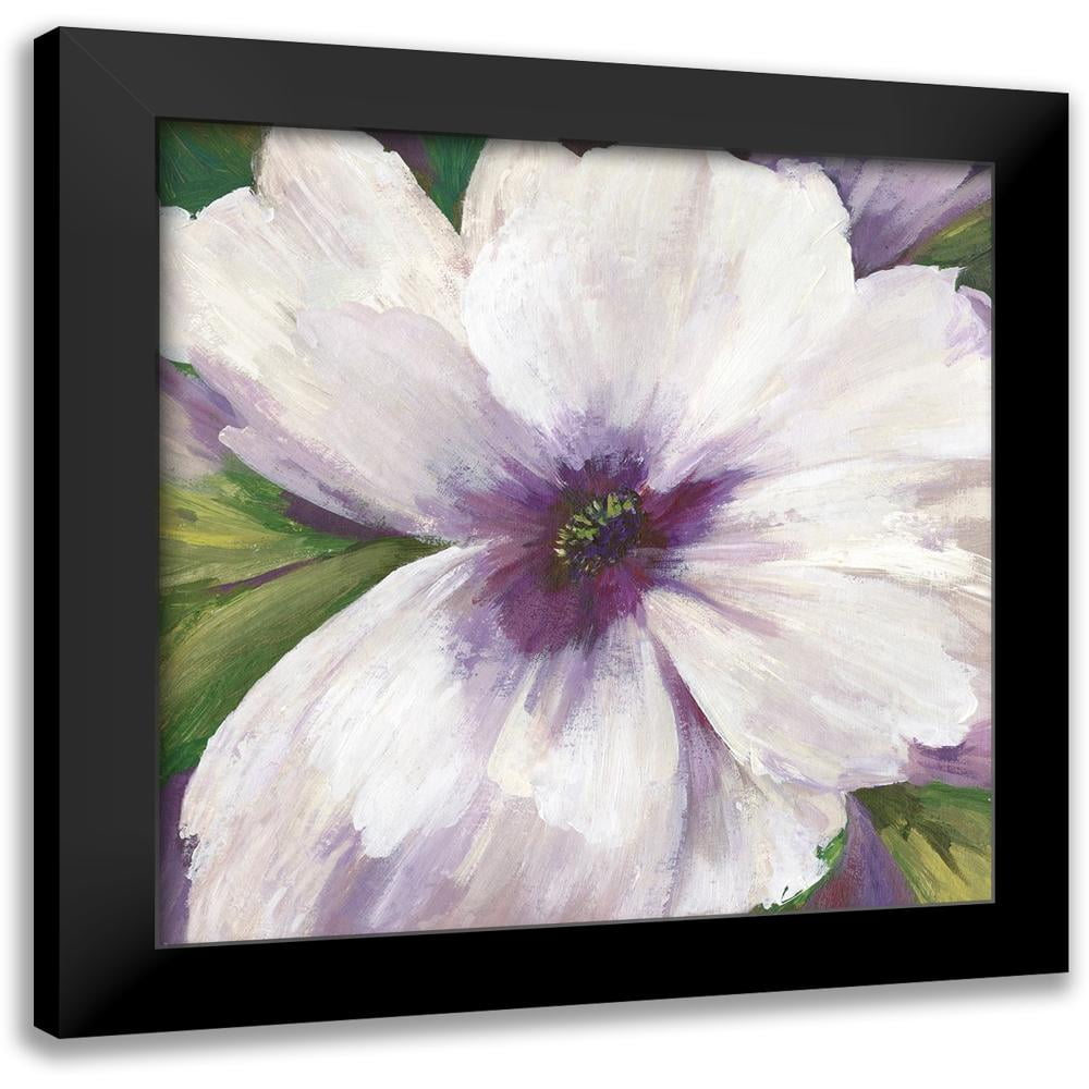 Jensen, Asia 20x20 Black Modern Framed Museum Art Print Titled - Violet ...