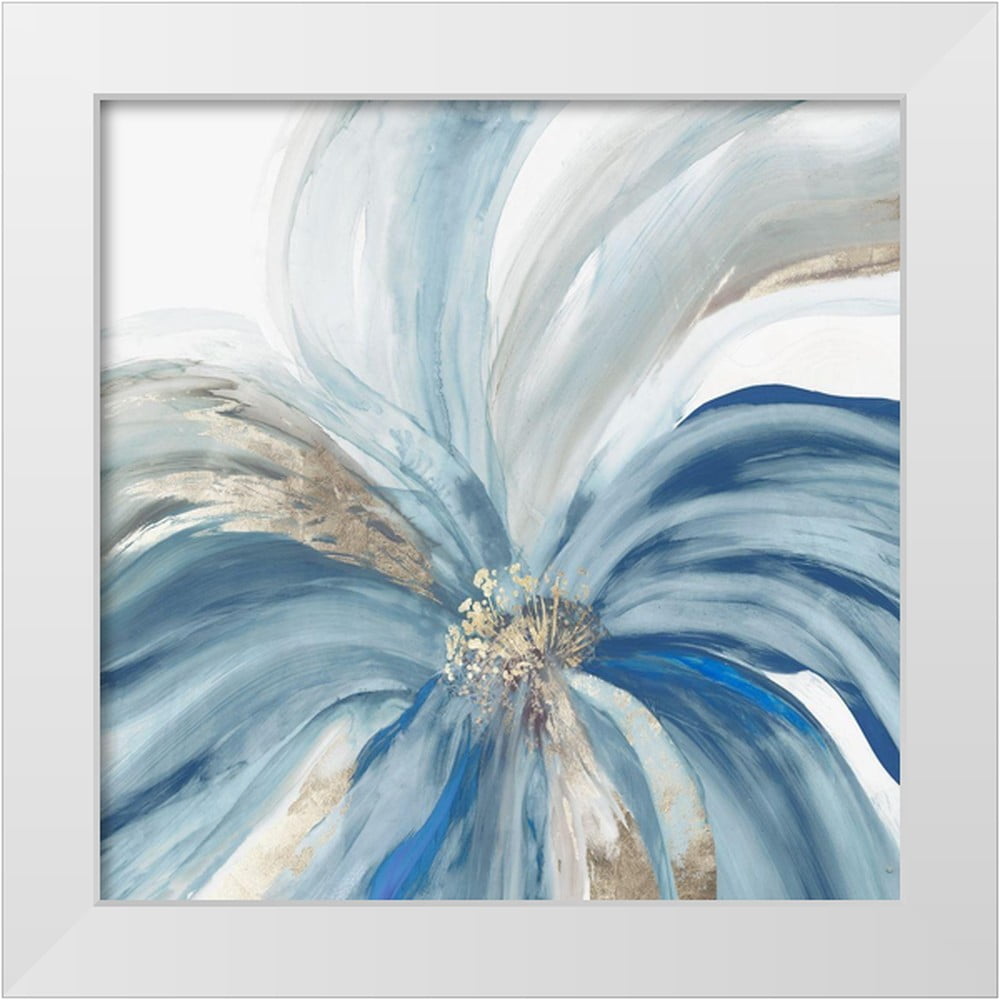 Jensen, Asia 20x20 White Modern Wood Framed Museum Art Print Titled ...