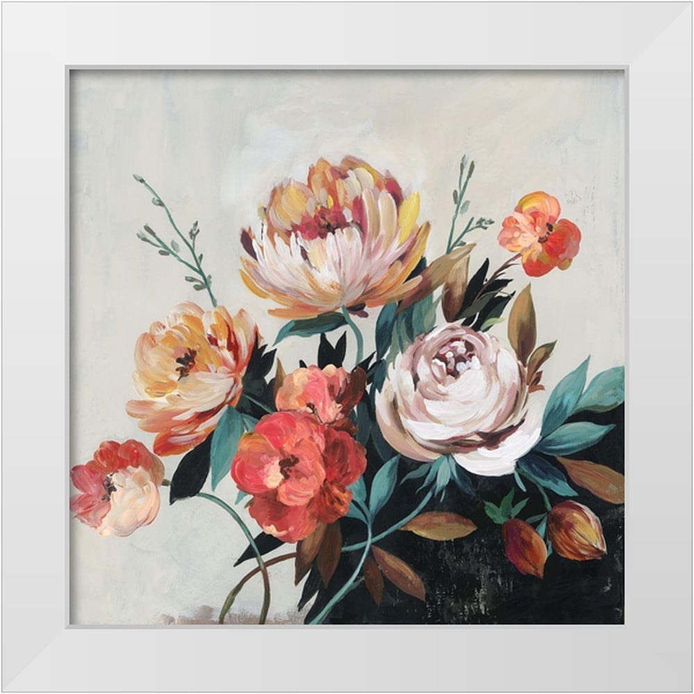 Jensen, Asia 26x26 White Modern Wood Framed Museum Art Print Titled ...