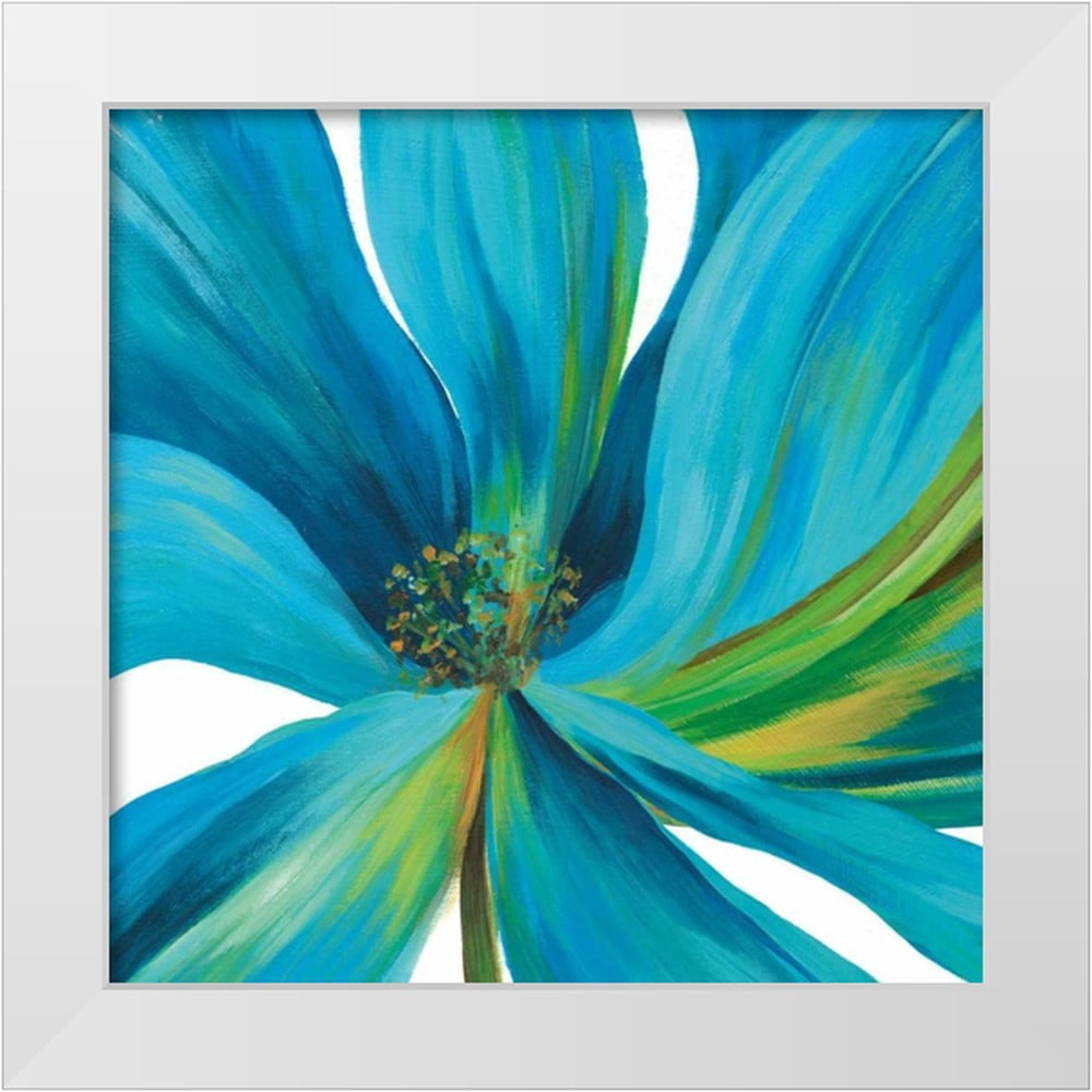 Jensen, Asia 26x26 White Modern Wood Framed Museum Art Print Titled ...