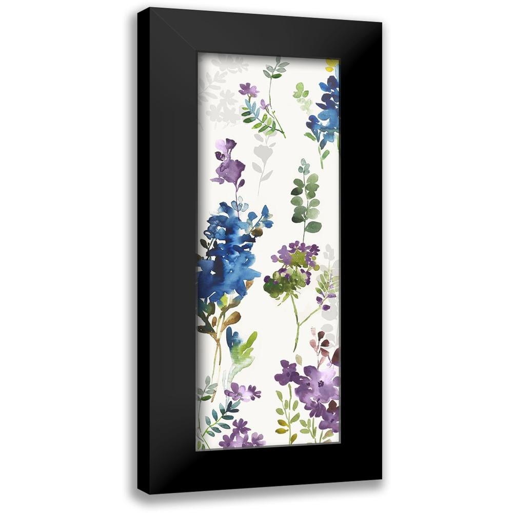 Jensen, Asia 7x14 Black Modern Framed Museum Art Print Titled - Luna I ...