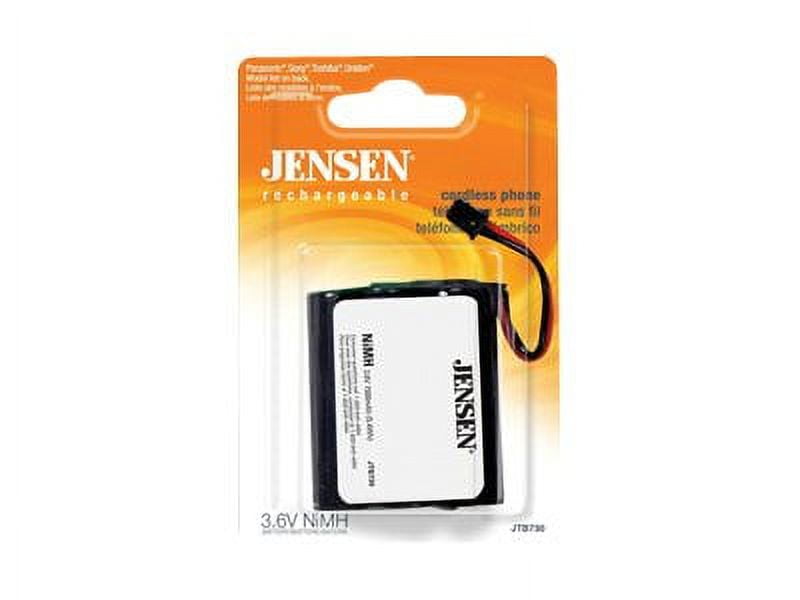 Jensen - Battery - NiMH - 1500 mAh - black - for Panasonic KX-TG1811 ...