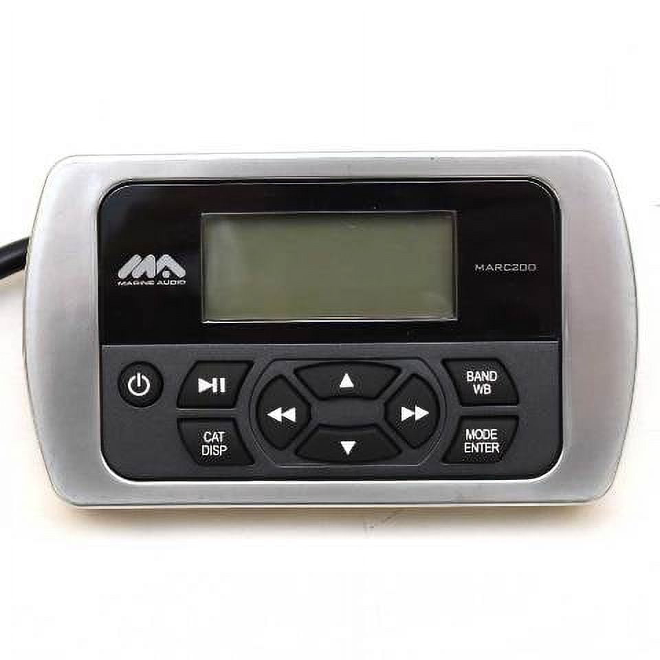 Jensen Boat Wired Remote Control MARC200 | 4 1/4 x 2 1/2 Inch - Walmart.com