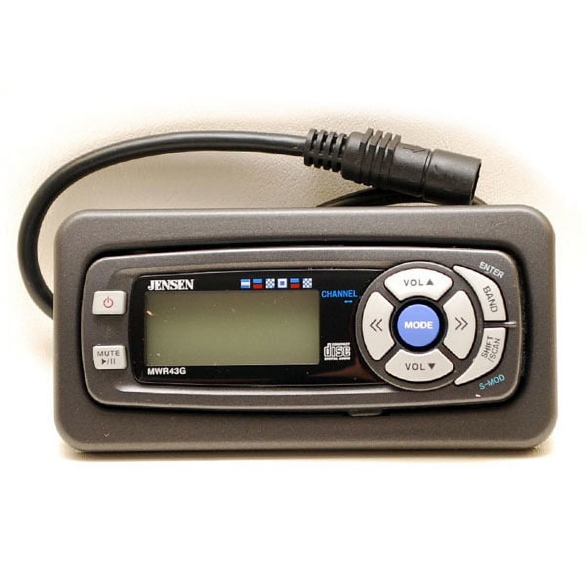 Jensen Boat Wired Remote Control MWR43G | 5 x 2 1/2 Inch (Kit ...