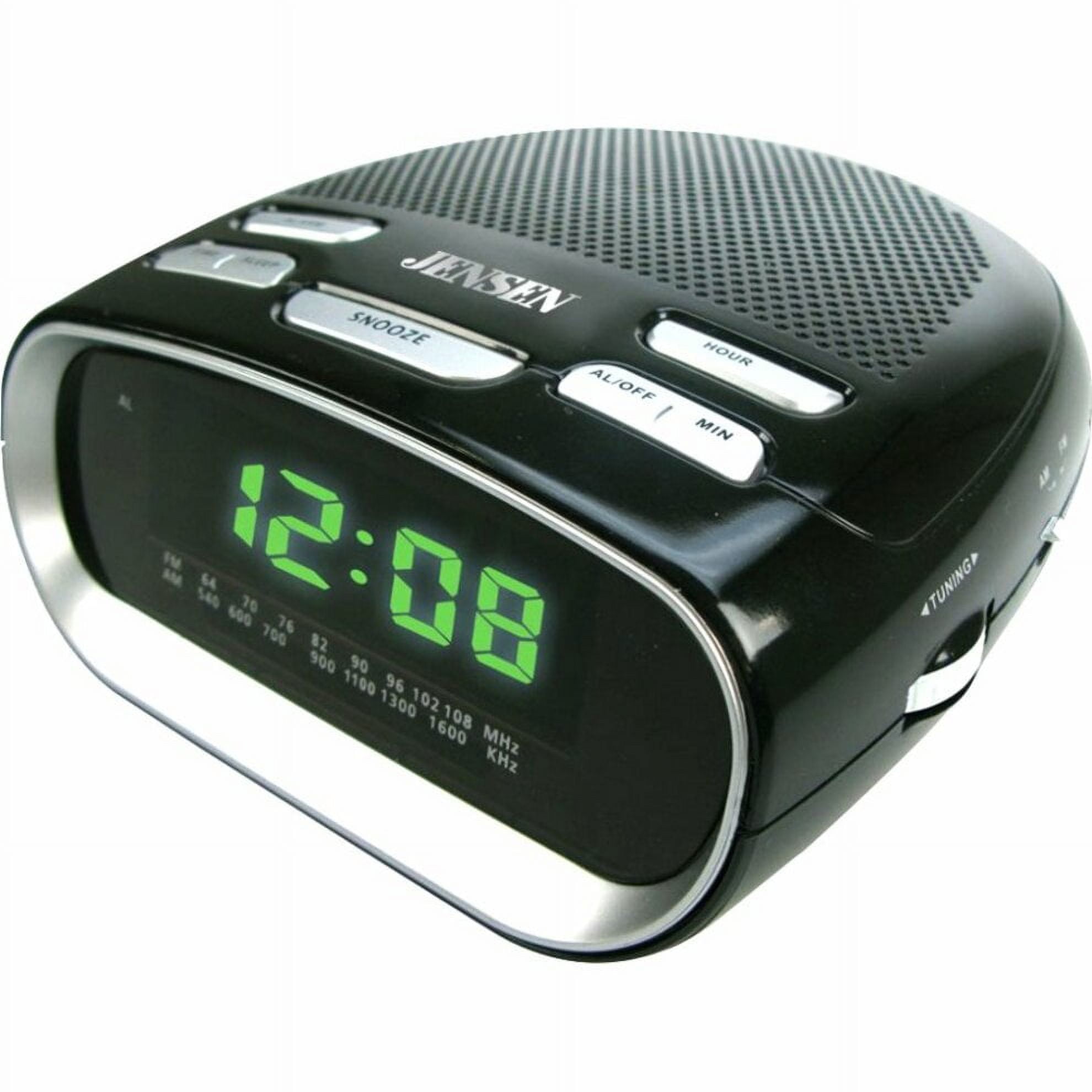 Jensen Desktop Clock Radio, Apple Dock Interface - Walmart.com