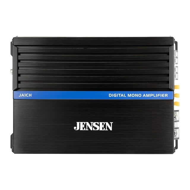 Jensen JA1CH Class-D Mono Amplifier | 1200 Watts Peak Power | Compact Design | Bridegeable | New ...