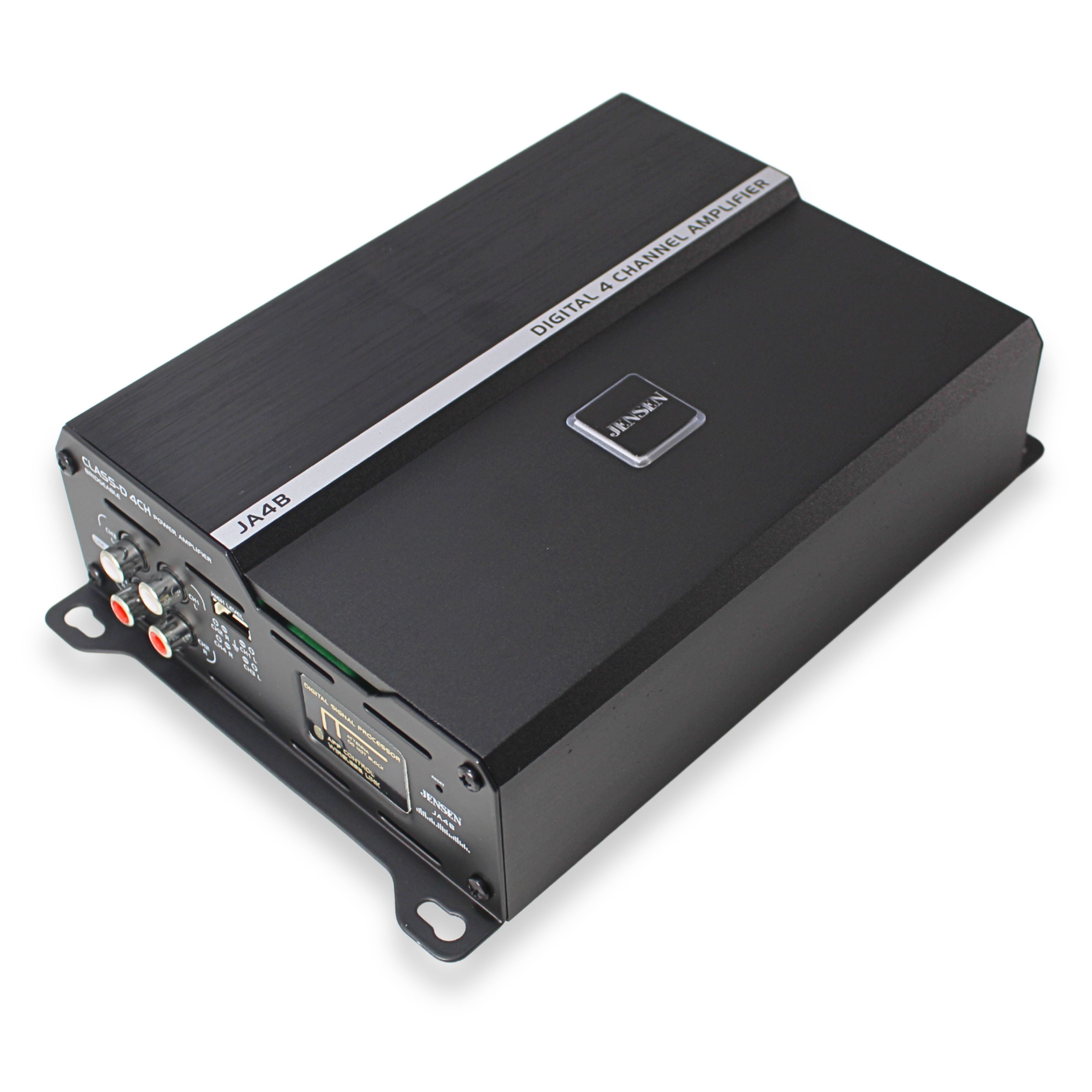 Jensen JA4B 4 Channels 740 Watt Amplifier - Walmart.com