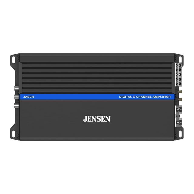 Jensen JA5CH Class-D 5-Channel Amplifier | 1500 Watts Peak Power ...