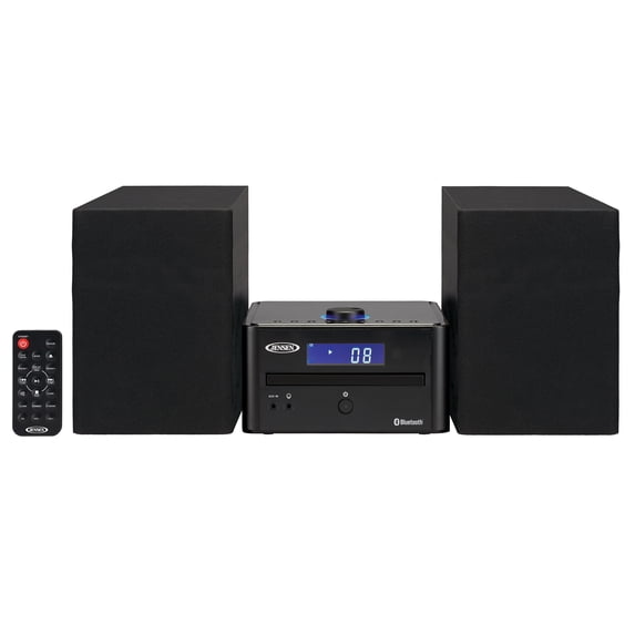Jensen JBS-210 Stereo CD Music System with Bluetooth, FM Radio, 2 ...