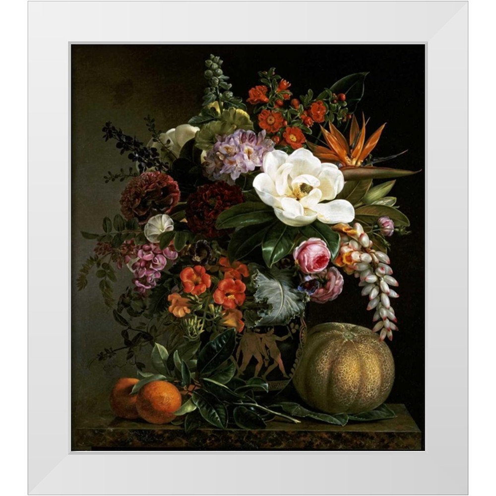 Jensen, Johan Laurents 12x13 White Modern Wood Framed Museum Art Print ...
