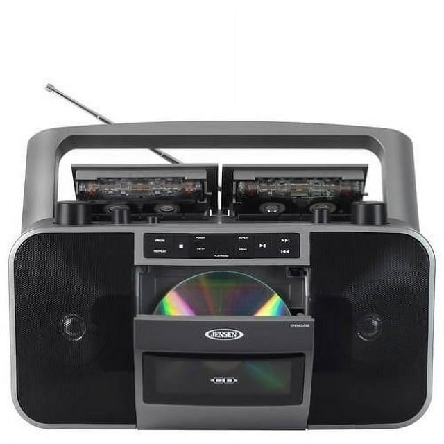 Jensen Compact Multi Disc Recorder Portable Stereo Cd Player Am Fm