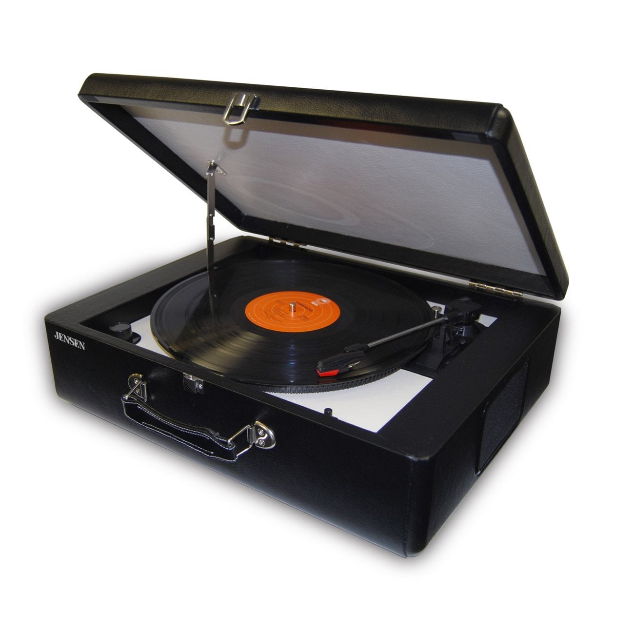 Jensen Portable Stereo Turntable with Audacity Software Suite & Built ...