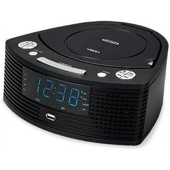 Jensen Stereo Compact Disc Player with AM/FM Digital Dual Alarm Clock ...