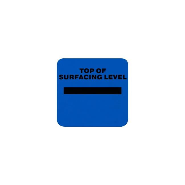 Jensen Swing Products Label SP SL 2.5 x 2.5 in. Spanish Surfacing Level ...