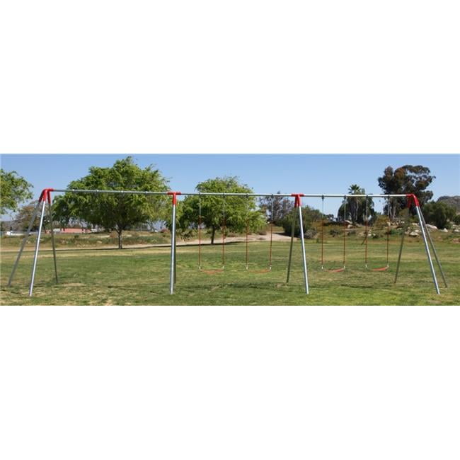 Jensen Swing Products 8 ft. Heavy 4 Bay & 8 Swings Set - Walmart.com