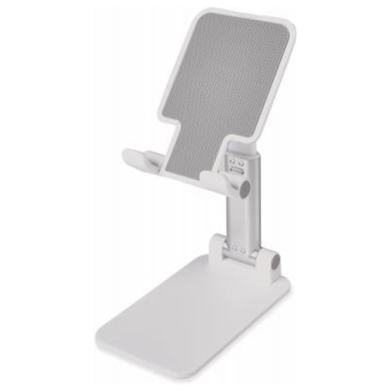 Jenson JPS15V Foldable Cell Phone Stand, Silver/White - Quantity 6 ...