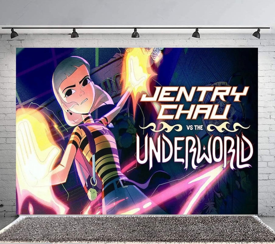 Jentry Chau vs Backdrop Banner Party Supplies Poster Movie Theme ...