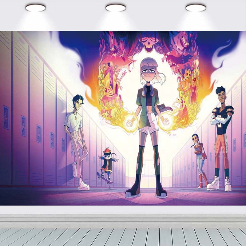 Jentry Chau vs The Underworld Birthday Party Supplies Banner Backdrop ...