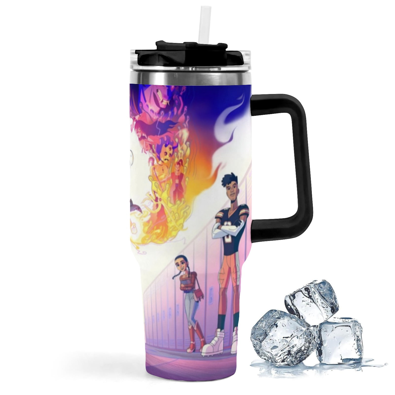 Jentry Chau vs. The Underworld-theme Insulated Stainless Steel Tumbler ...