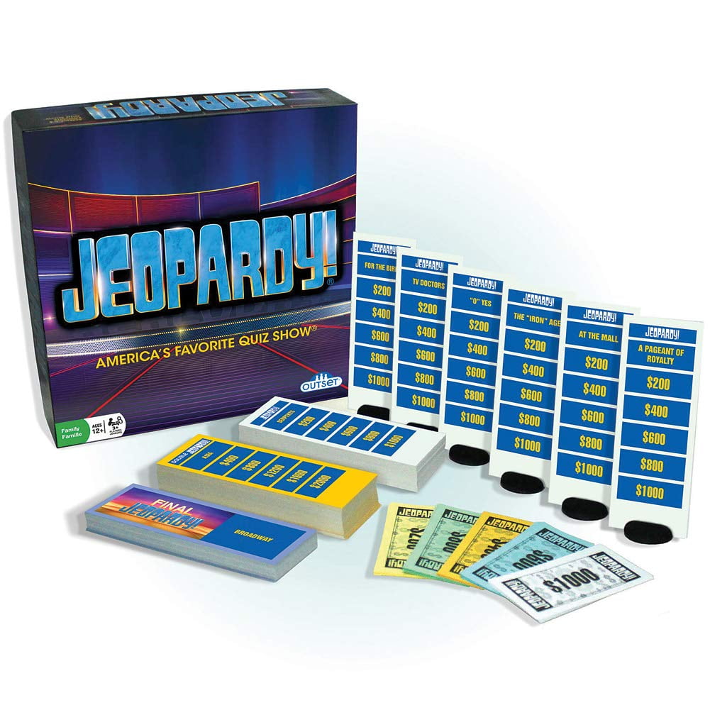 Jeopardy Board Game - OIF8 America's Favorite Quiz Show Party Game ...