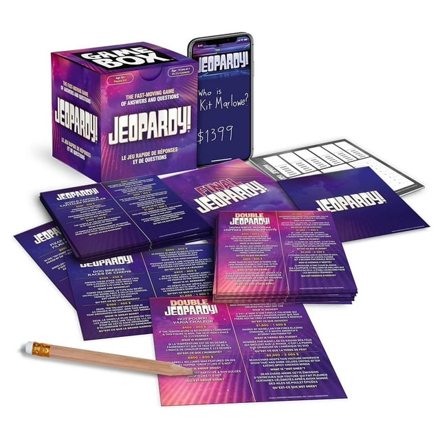 Jeopardy! Family Game Box - Walmart.com